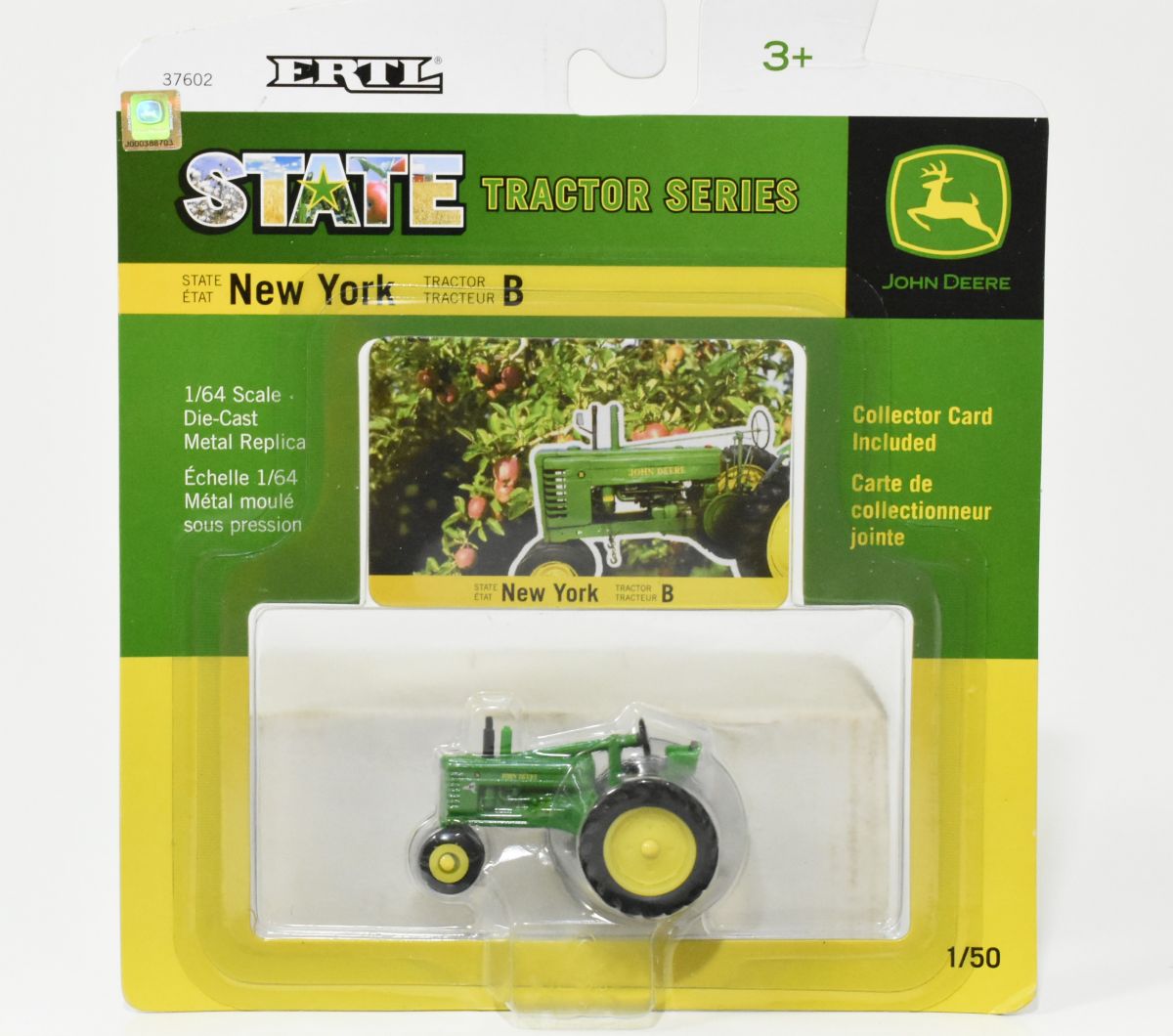 1/64 New York John Deere B State Tractor Series Edition - Dalton's Farm ...