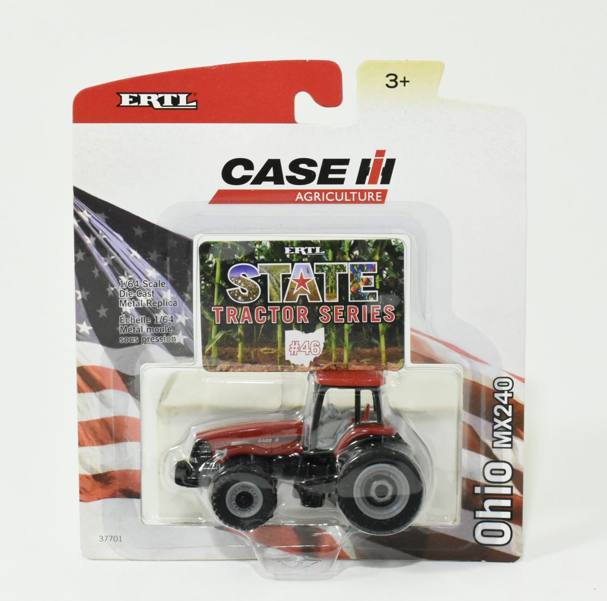 1/64 Case IH MX240 Ohio State Tractor With Front Wheel Assist - Dalton ...