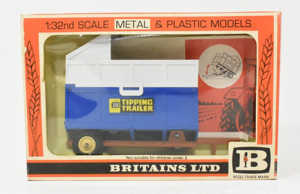 1/32 Britains Tipping Trailer - Dalton's Farm Toys