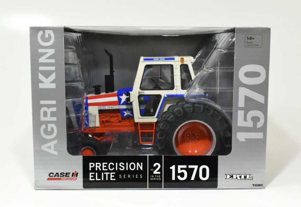 1/16 Case 1570 Tractor Agri King Spirit of '76, Precision Elite ...