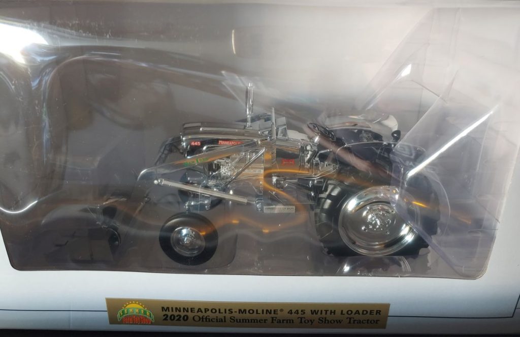 1/16 Minneapolis Moline 445 Tractor With Wide Front & New Idea Loader ...