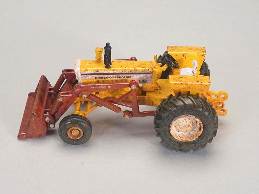 1/64 Minneapolis Moline G750 Wide Front Tractor With Westendorf Loader ...