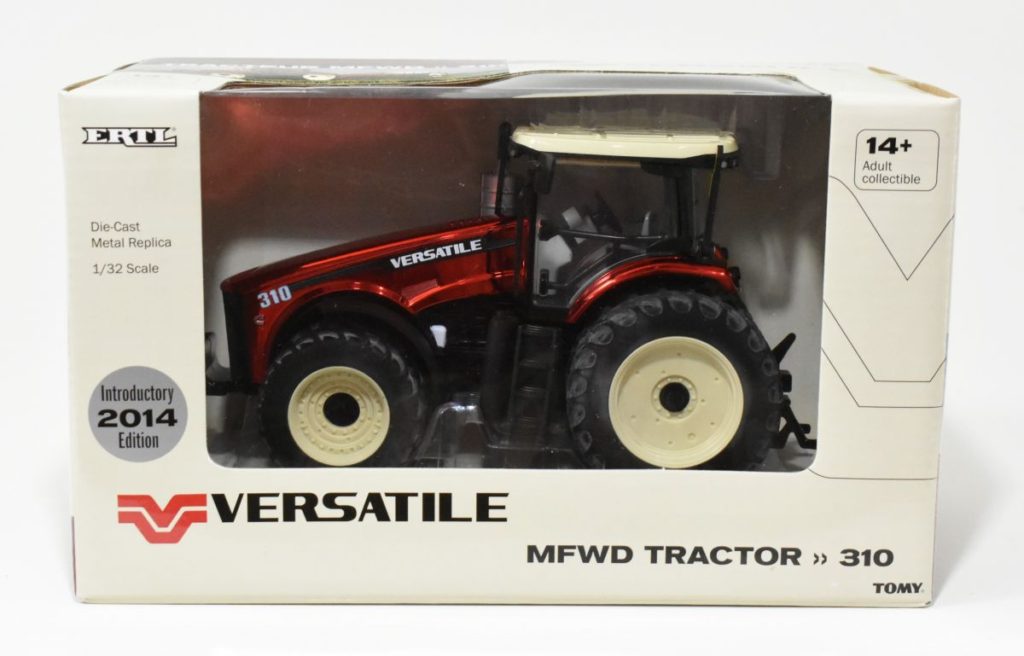 1/32 Versatile 310 Tractor With Front Wheel Assist, Red Chrome Chaser ...