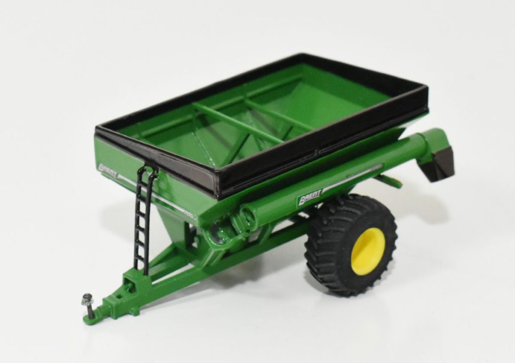 1/64 Scratch Built Brent 1082 Corner Grain Cart Auger Wagon, Green With ...