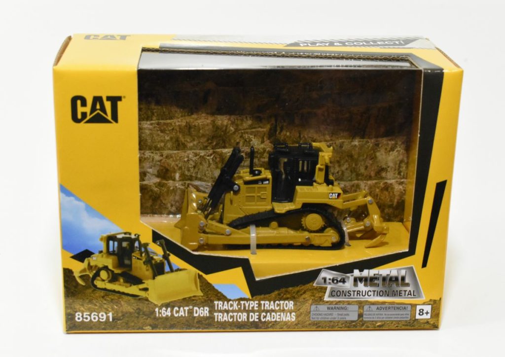 1/64 Cat Caterpillar D6R Tracked Dozer With Ripper - Dalton's Farm Toys