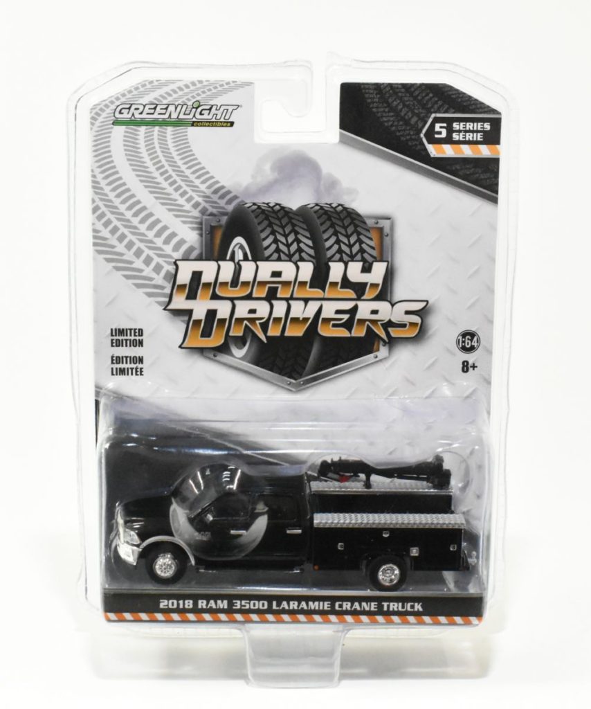 1/64 2018 Ram 3500 Dually Service Truck Pickup Truck With Crane, Dually ...