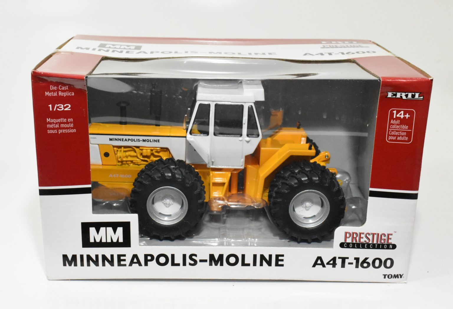 1/32 Minneapolis Moline A4T-1600 4WD With Duals, Yellow Chase Version ...