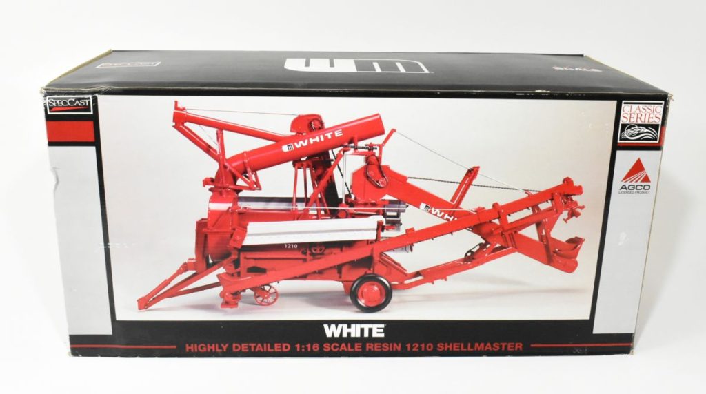 1/16 White Farm Equipment Resin 1210 Shellmaster Corn Sheller - Dalton ...