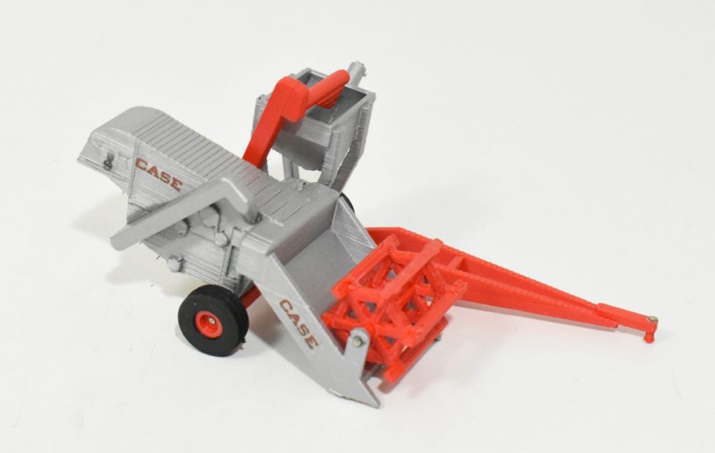 1/64 Scratch Built Case G Pull Type Combine - Dalton's Farm Toys