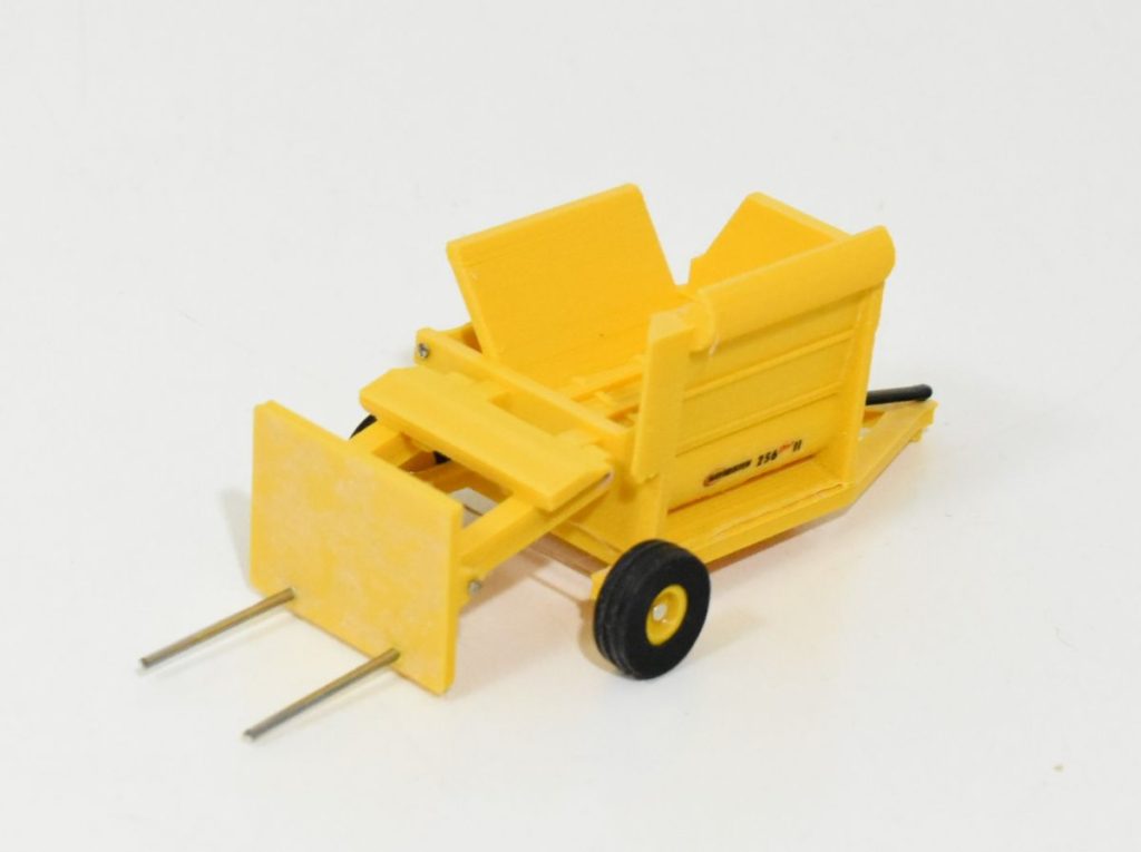 1/64 Sctrach Built Haybuster 256 Bale Processor - Dalton's Farm Toys