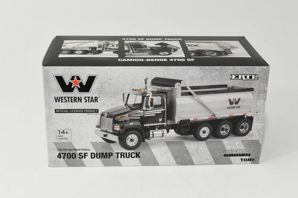 1/50 Western Star 4700 SF Dump Truck - Dalton's Farm Toys