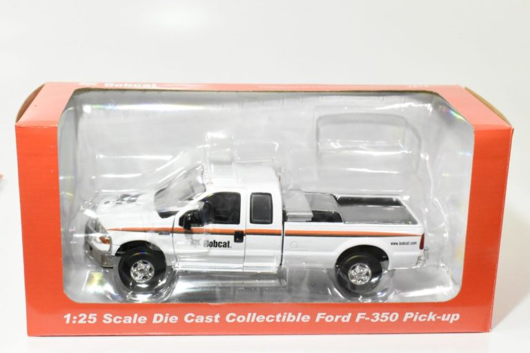 1/25 Bobcat F-350 Ford Dealership Pickup Truck - Dalton's Farm Toys