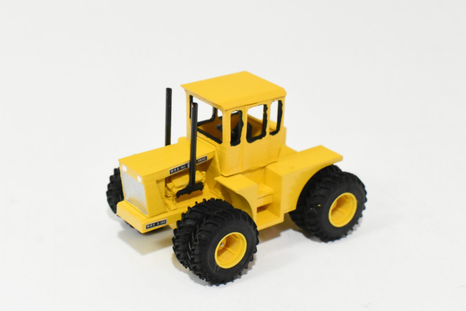 1/64 MRS A-100 4wd Tractor With Cab & Duals - Dalton's Farm Toys