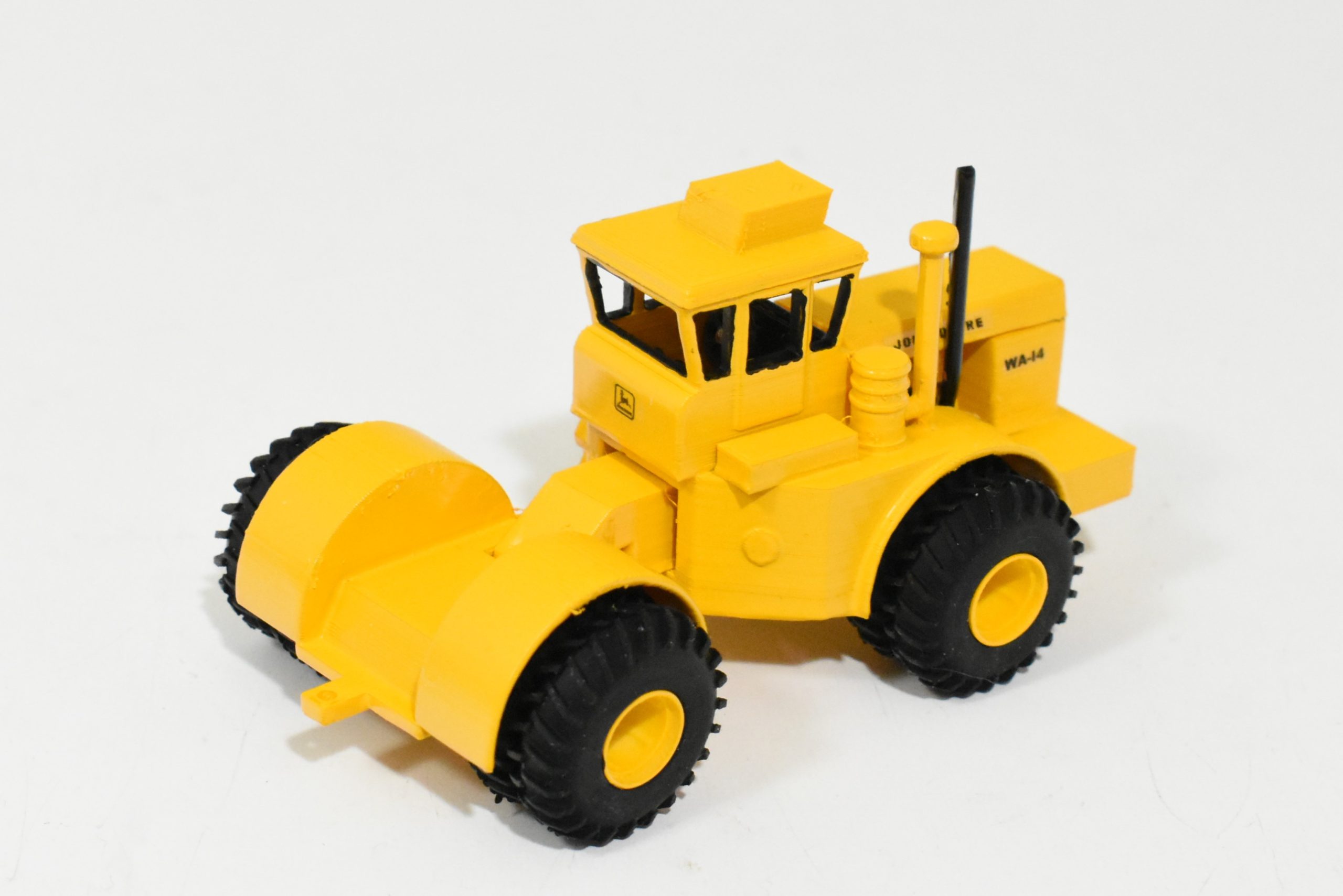 1/64 Custom John Deere WA-14 Wagner 4wd Tractor With Cab & Duals ...