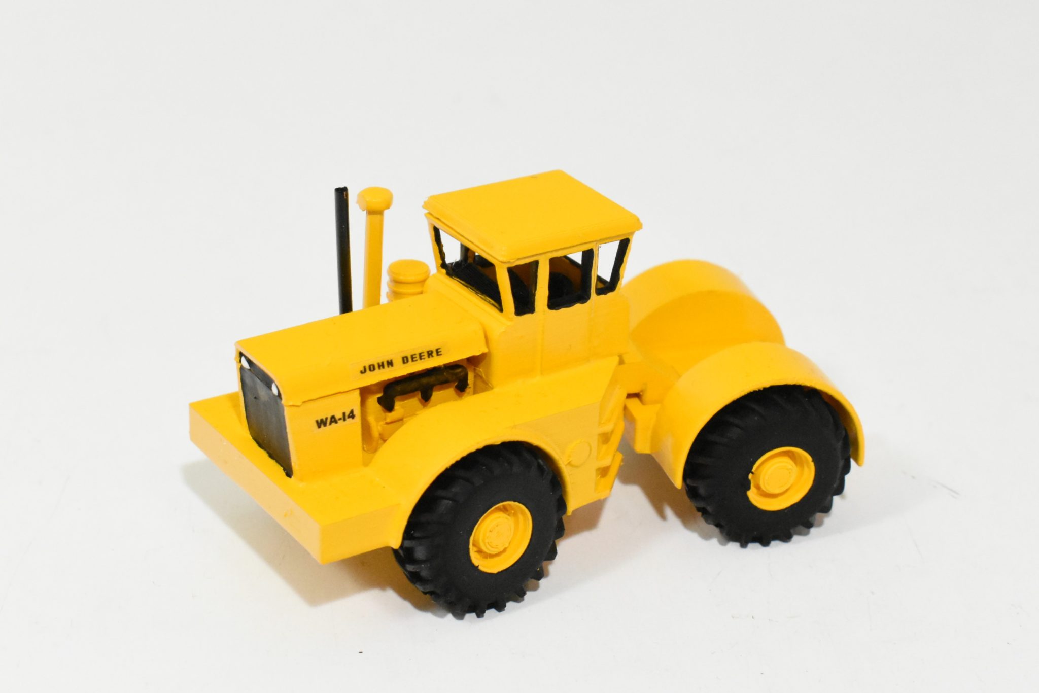 1/64 Custom John Deere WA-14 Wagner 4wd Tractor With Cab & Singles ...