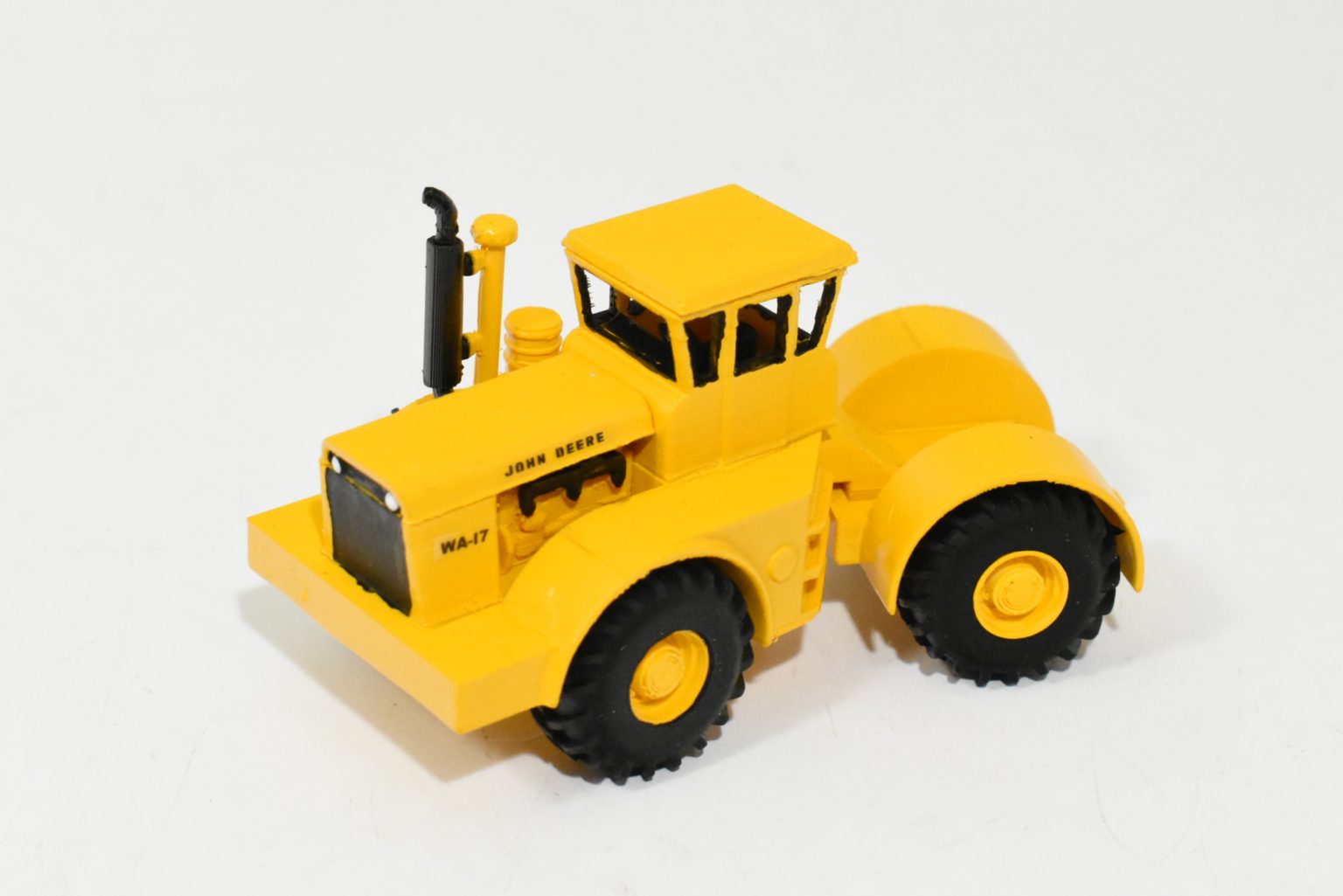 1/64 Custom John Deere WA-17 Wagner 4wd Tractor With Cab & Singles ...