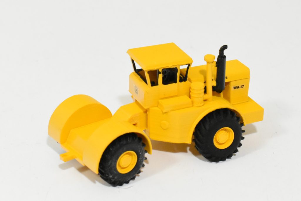 1/64 Custom John Deere WA-17 Wagner 4wd Tractor With Cab & Singles ...