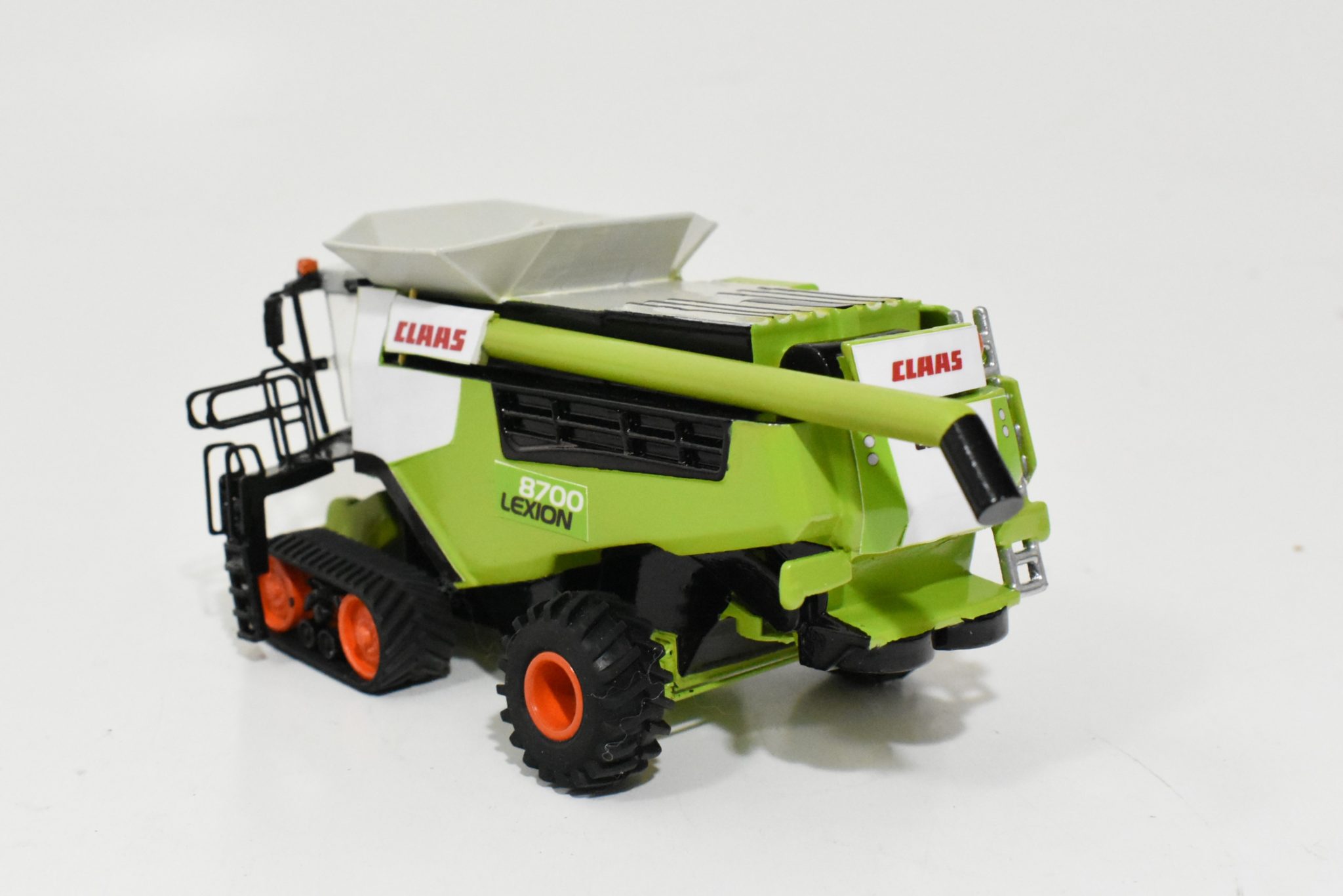 1/64 Custom Claas 8700 Lexion Combine With Tracks, Draper & 12 Row Corn ...