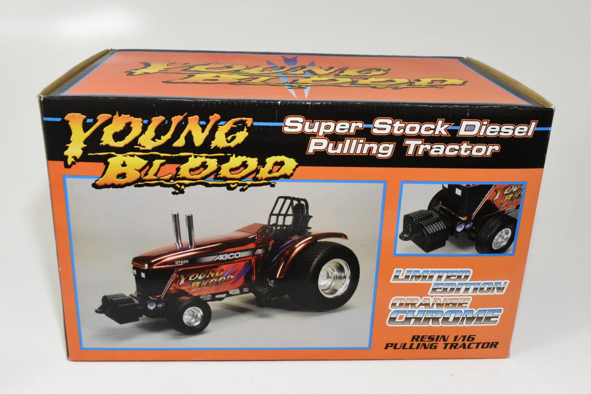 1/16 AGCO Young Blood Orange Chrome Super Stock Pulling Tractor ...