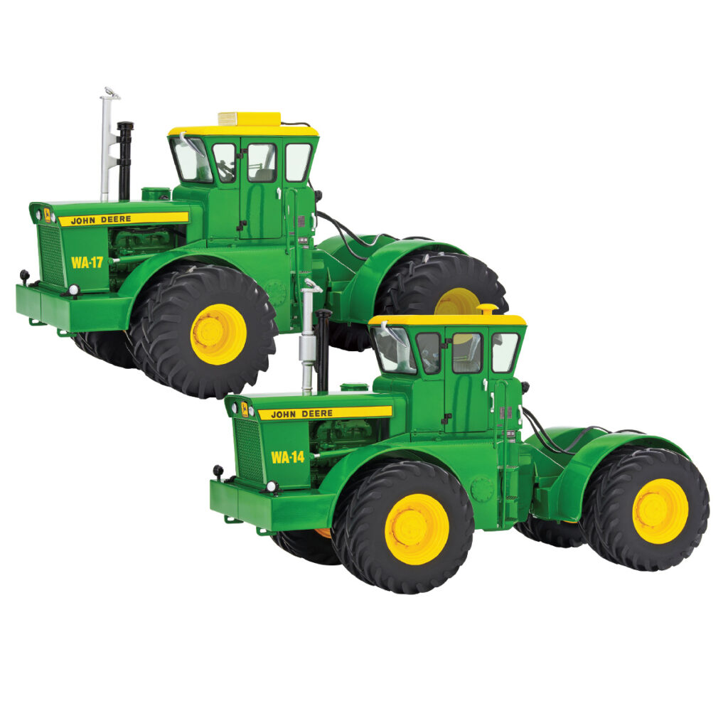1/16 set of John Deere Wagner Set of WA-14 & WA-17 4WD Tractors ...