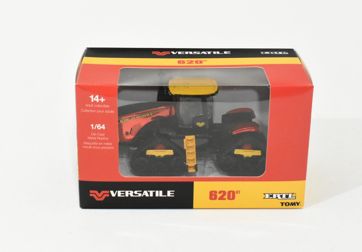 1/64 Versatile 620DT Delta Track 4wd Tractor, Red Chrome Chaser ...