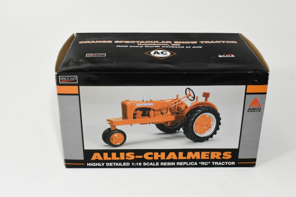 1/16 Allis Chalmers RC Tractor, Orange Spectacular Show - Dalton's Farm ...
