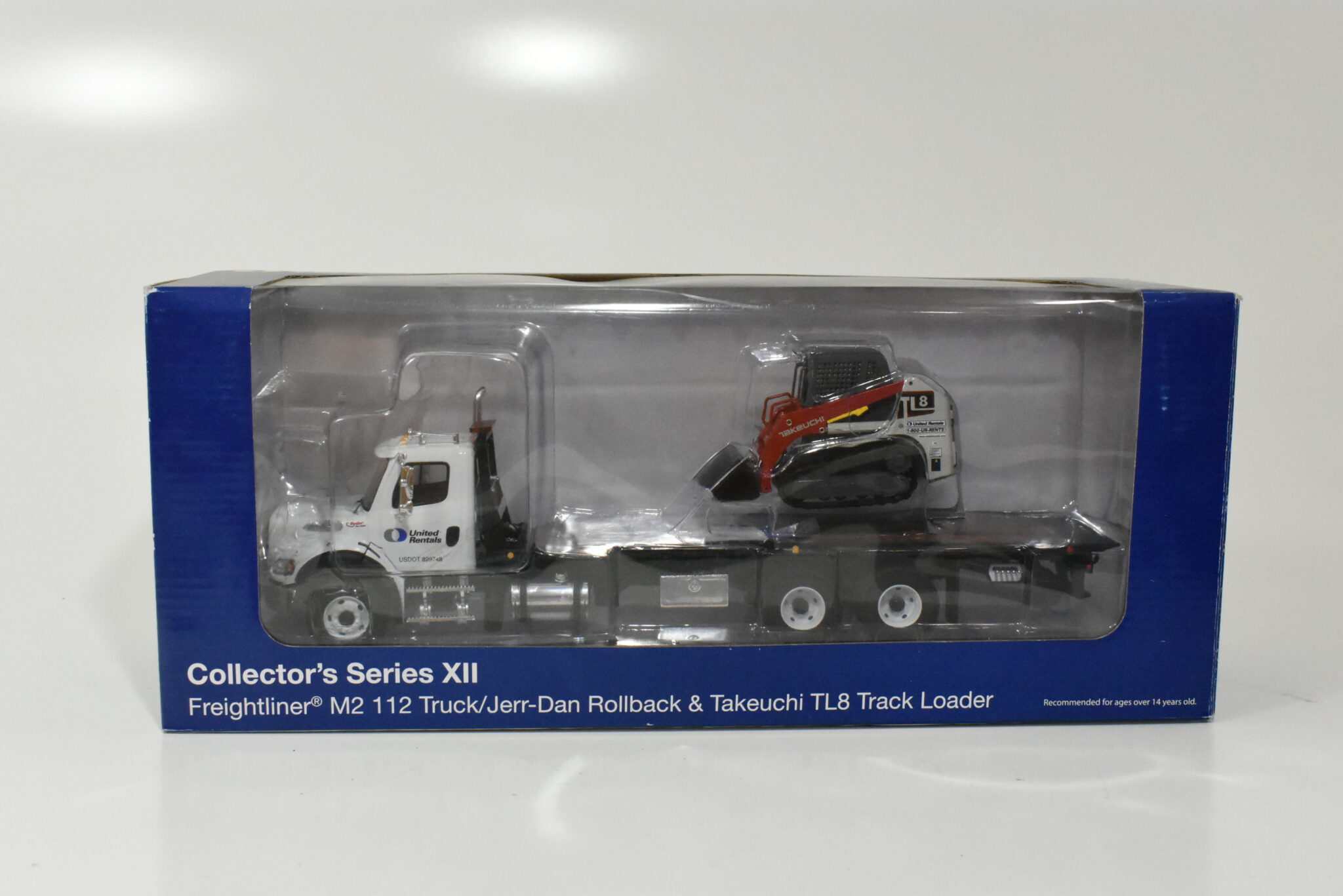 1/32 United Rentals Freightliner M2 112 Truck/Jerr-Dan Rollback ...