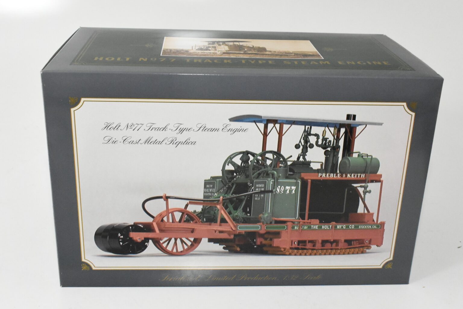 1/16 Holt #77 Steam Traction Engine - Dalton's Farm Toys