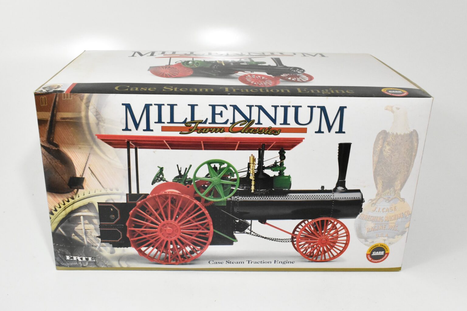 1/16 Case Steam Engine With Canopy, Millennium Series, High Detail ...