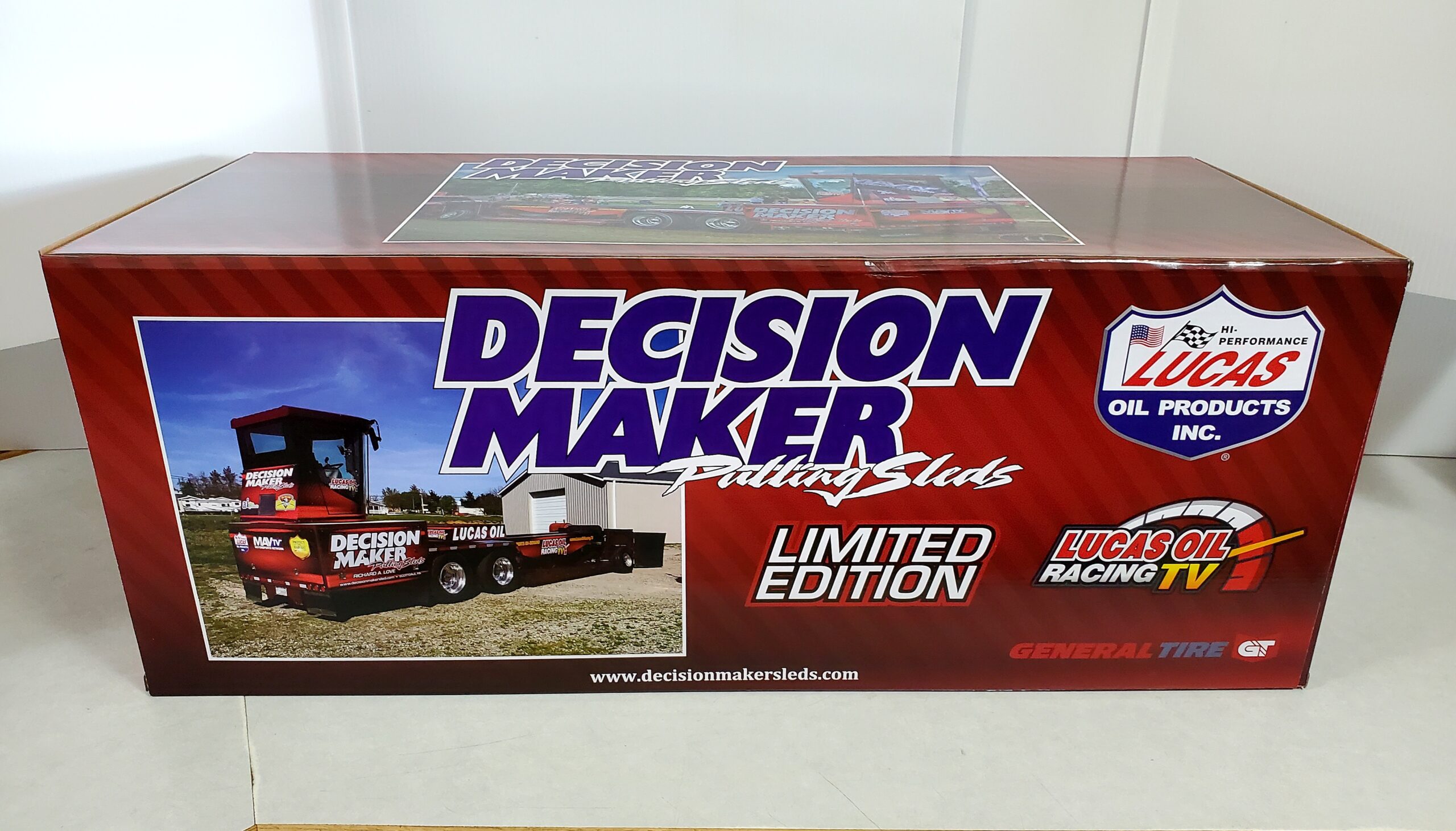 1/16 Red Decision Maker Pulling Sled - Dalton's Farm Toys