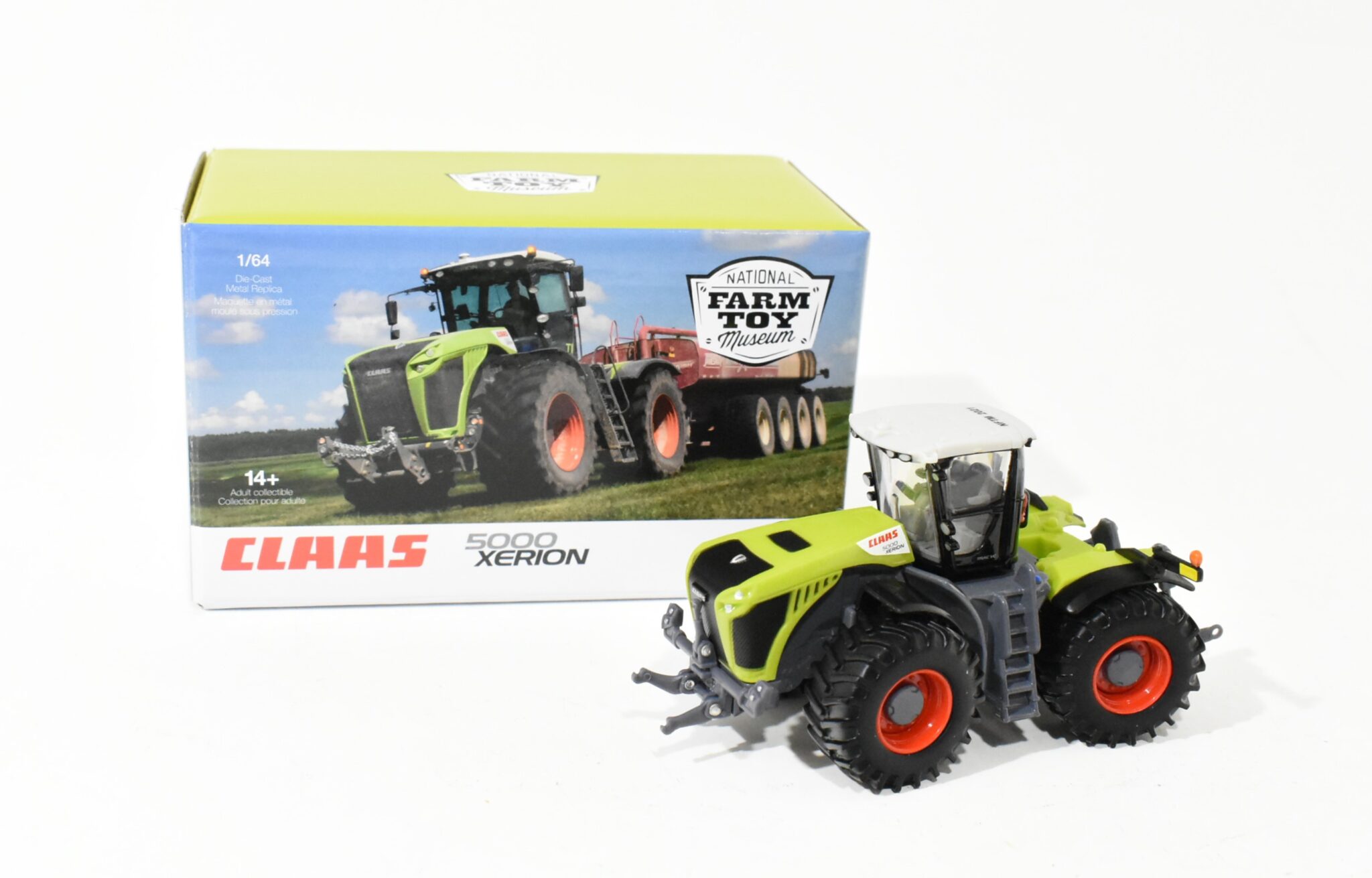 1/64 Claas Xerion 5000 4wd Tractor, 2021 National Farm Toy Museum ...