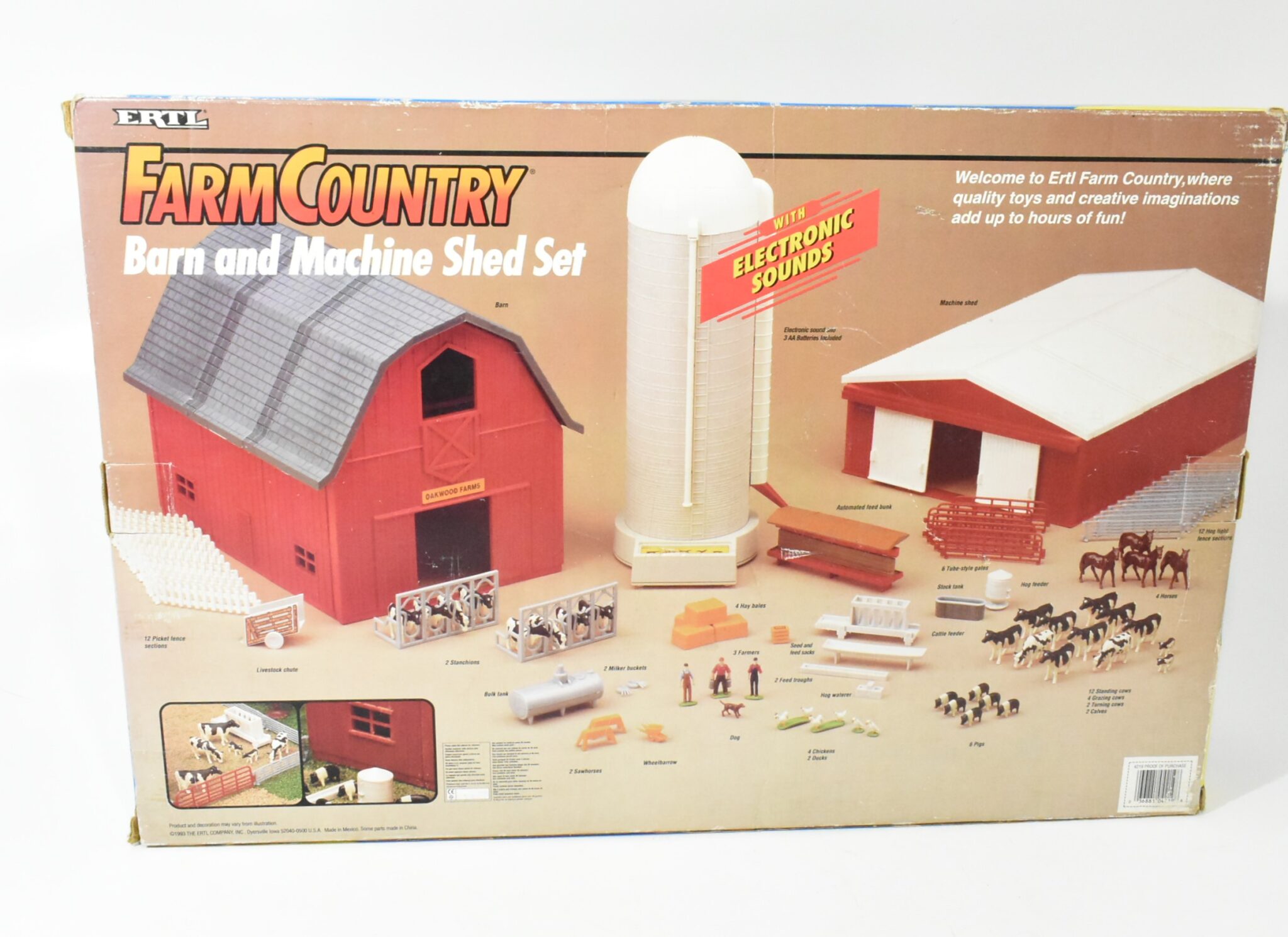 1/64 Farm Country Barn & Machine Shed Set With Talking Silo - Dalton's ...