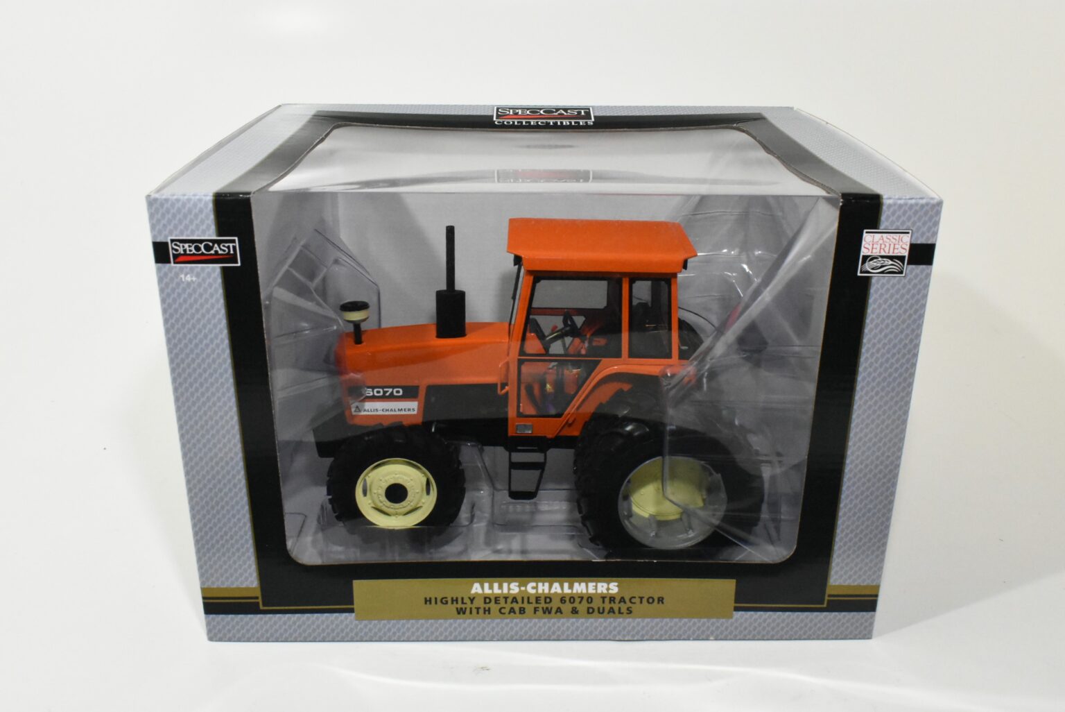 1/16 Allis Chalmers 6070 Tractor With Front Wheel Assist & Duals ...