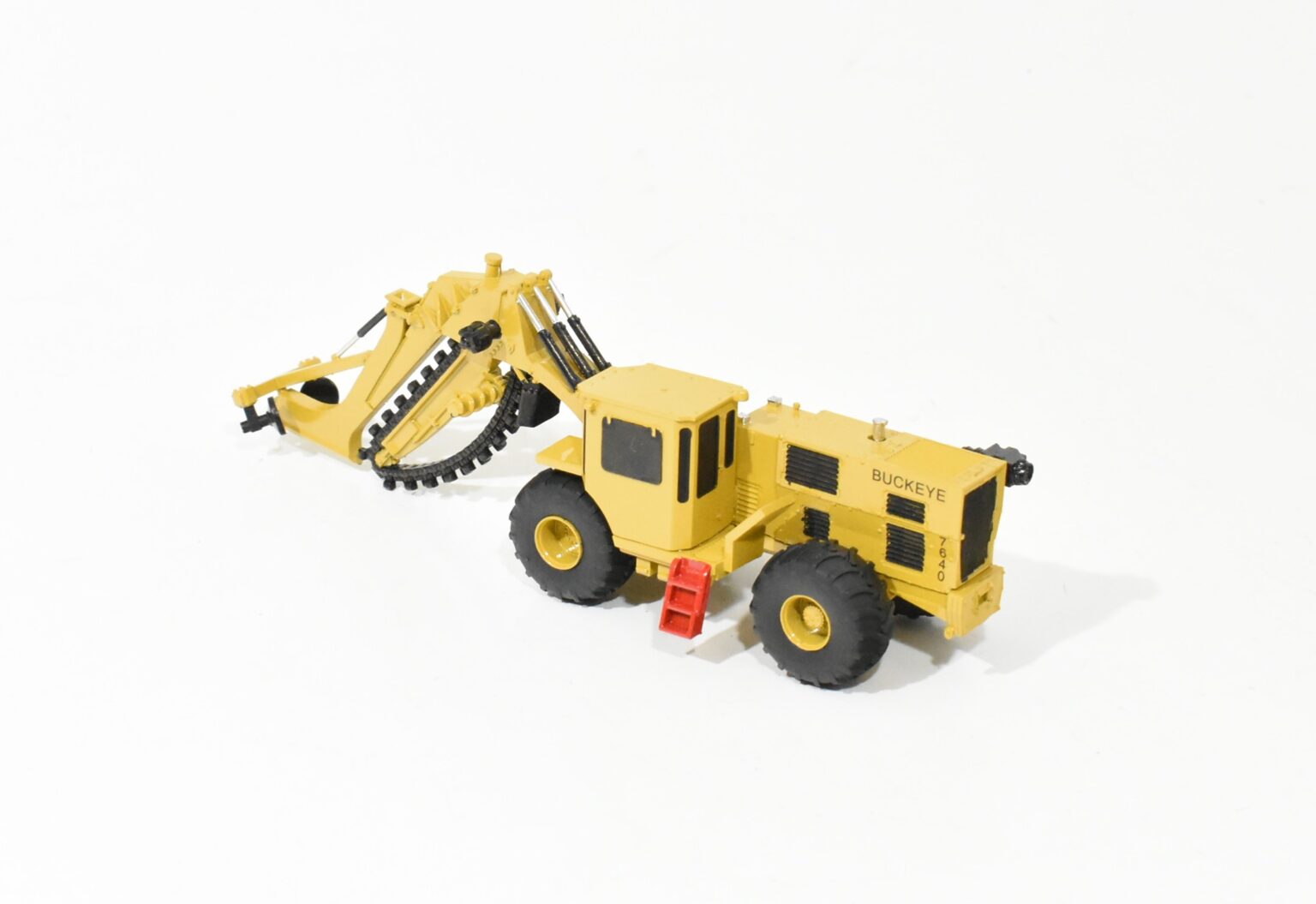 1/64 Scratch Built Buckeye 7640 Chain Trencher Tile Machine - Dalton's ...