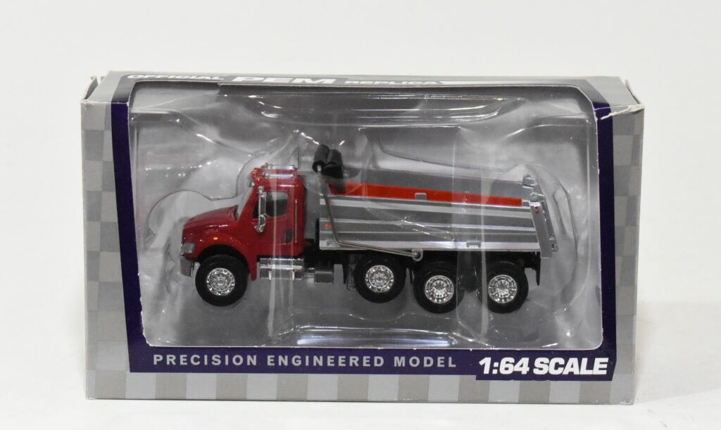 1/64 Mack Dump Truck With Red Cab - Dalton's Farm Toys