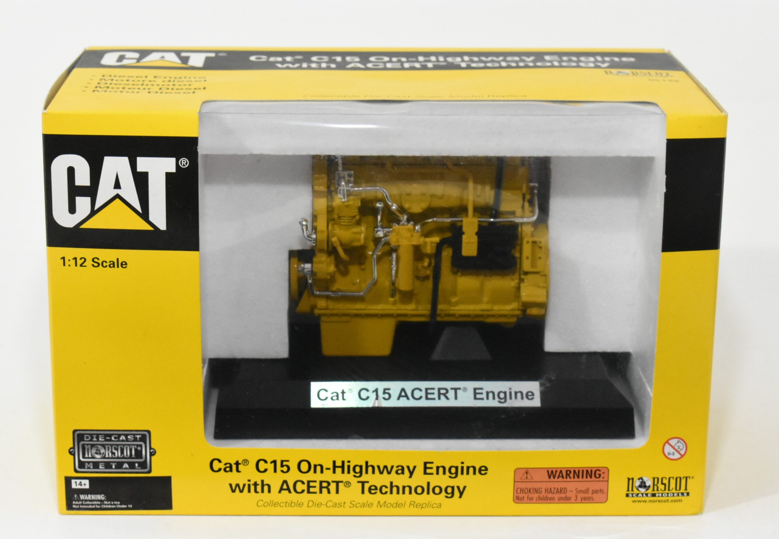 1/12 Cat C15 On-Highway Engine With ACERT Technology - Dalton's Farm Toys
