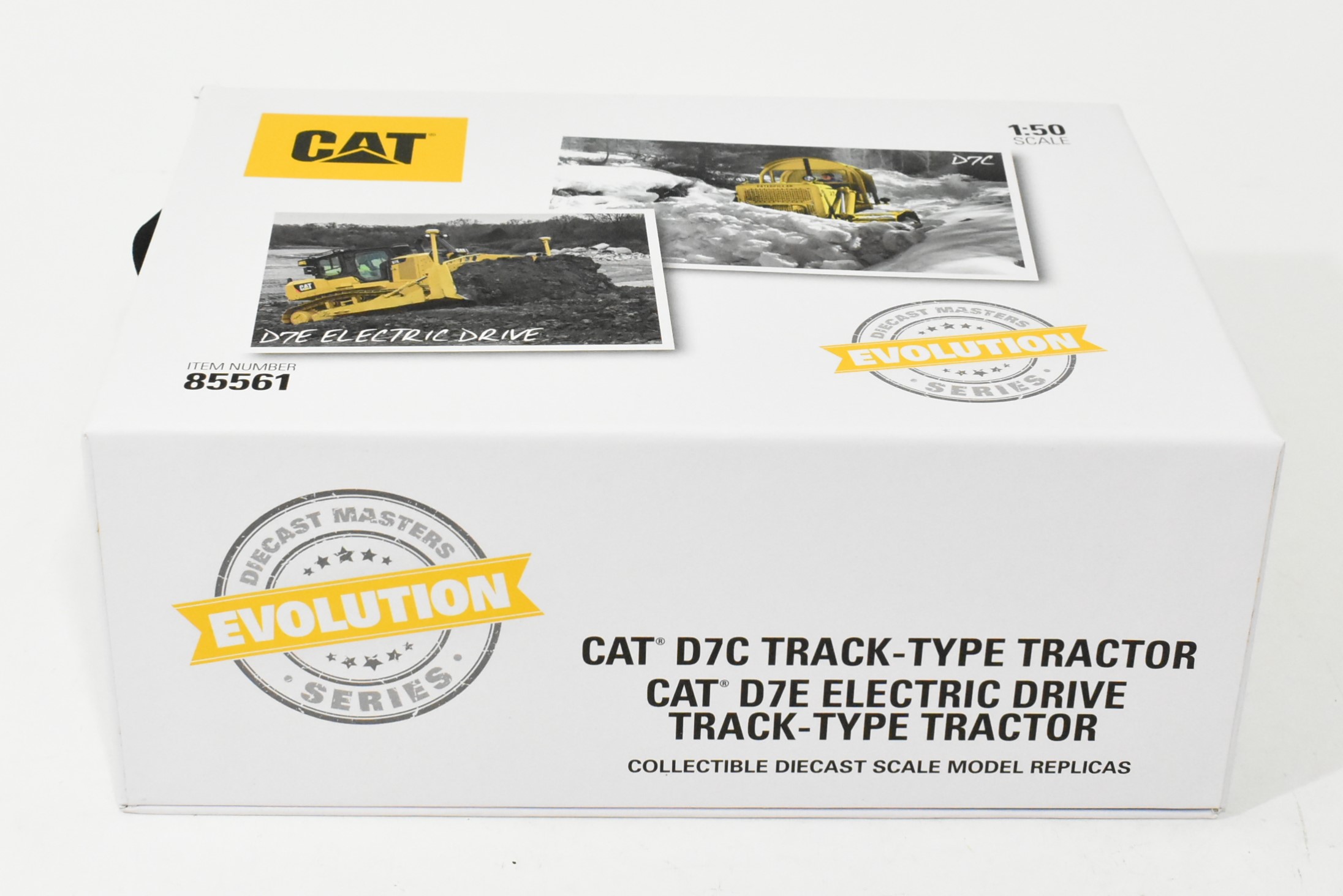 1/50 Cat D7C Track-Type Tractor & D7E Electric Drive Track-Type Tractor ...