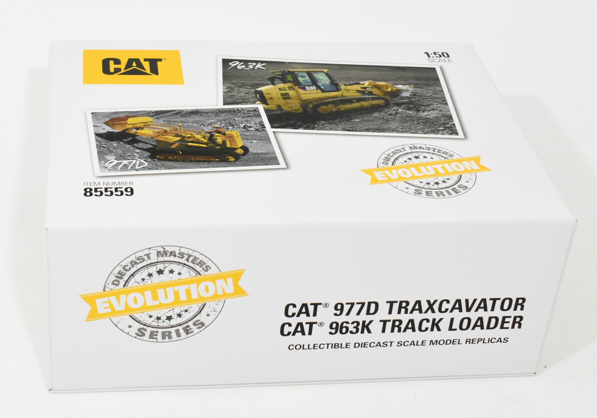 1/50 Cat 977D Traxcavator & 963K Track Loader - Dalton's Farm Toys