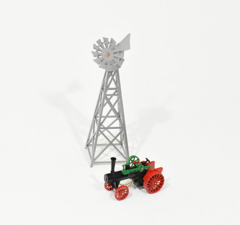 1/64 Scratch Built Windmill With Rotating Blades - Dalton's Farm Toys