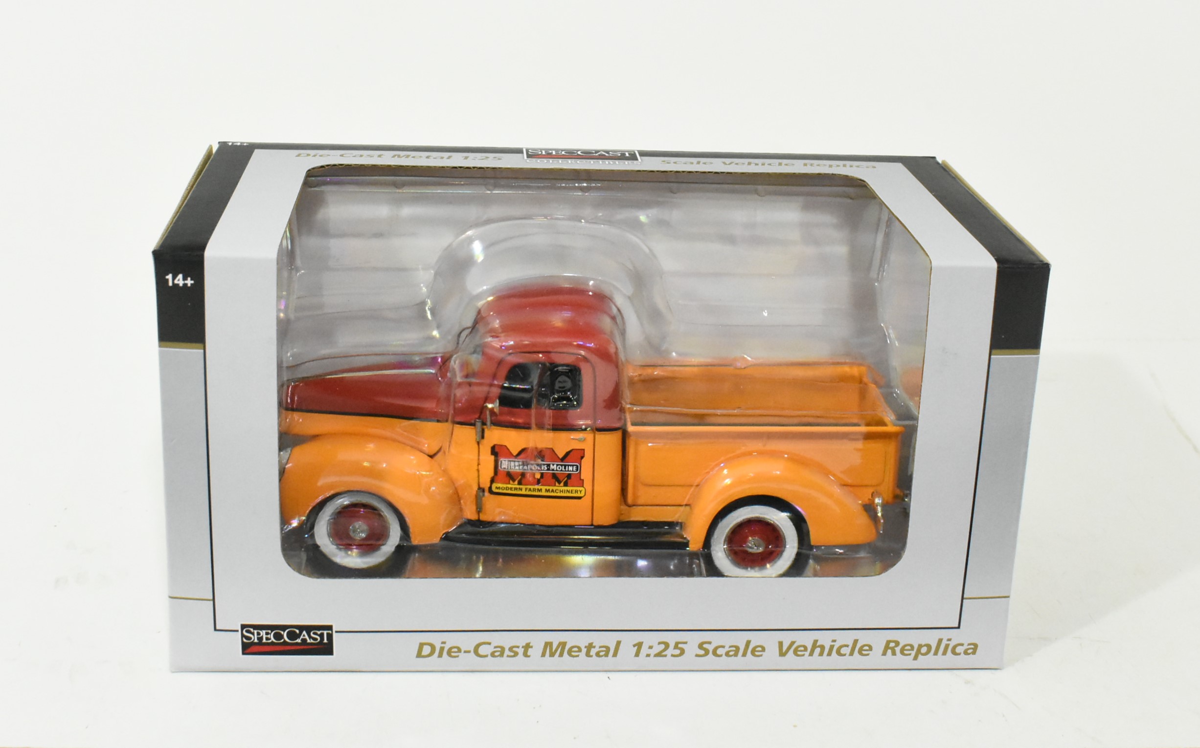 1/25 1940 Ford Minneapolis Moline Dealer Pickup Truck - Dalton's Farm Toys