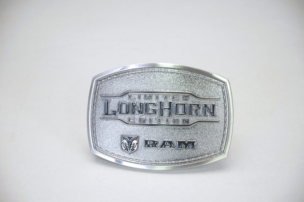 Ram Long Horn Limited Edition Belt Buckle - Dalton's Farm Toys