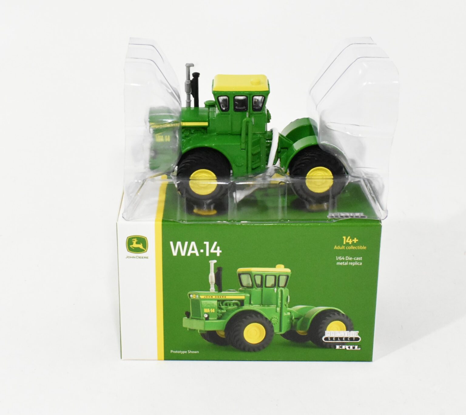 1/64 John Deere Wagner WA-14 4WD Tractor, Prestige Select Series ...