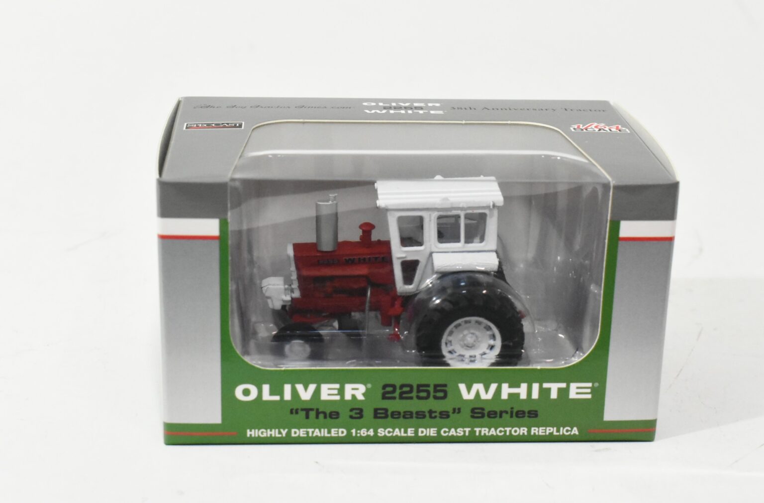 1/64 White 2255 Tractor With Cab & Duals, Red Color Scheme, 2022 Toy ...