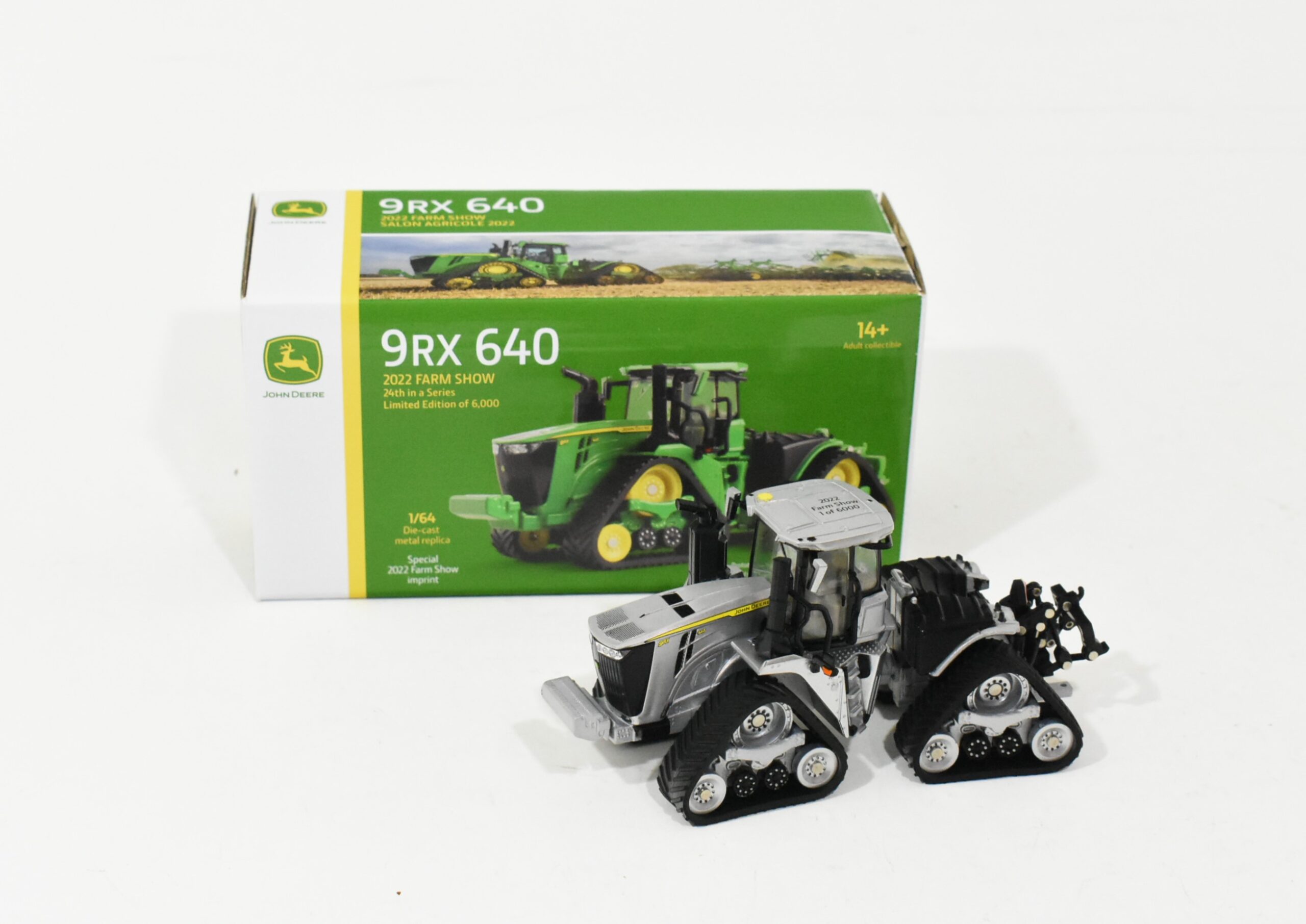 1/64 John Deere 9Rx 640 Tracked 4wd Tractor, 2022 Farm Show Edition ...