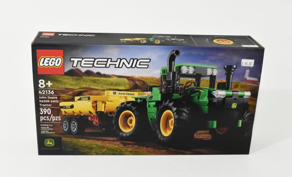Lego Technic John Deere 9620R 4wd Tractor With Trailer, 390 pcs ...