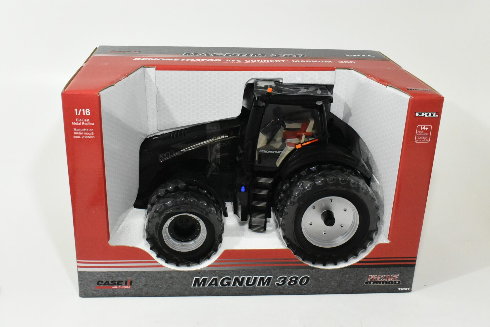 1/16 Case IH AFS Connect 380 Magnum Black Demo Tractor With Duals ...