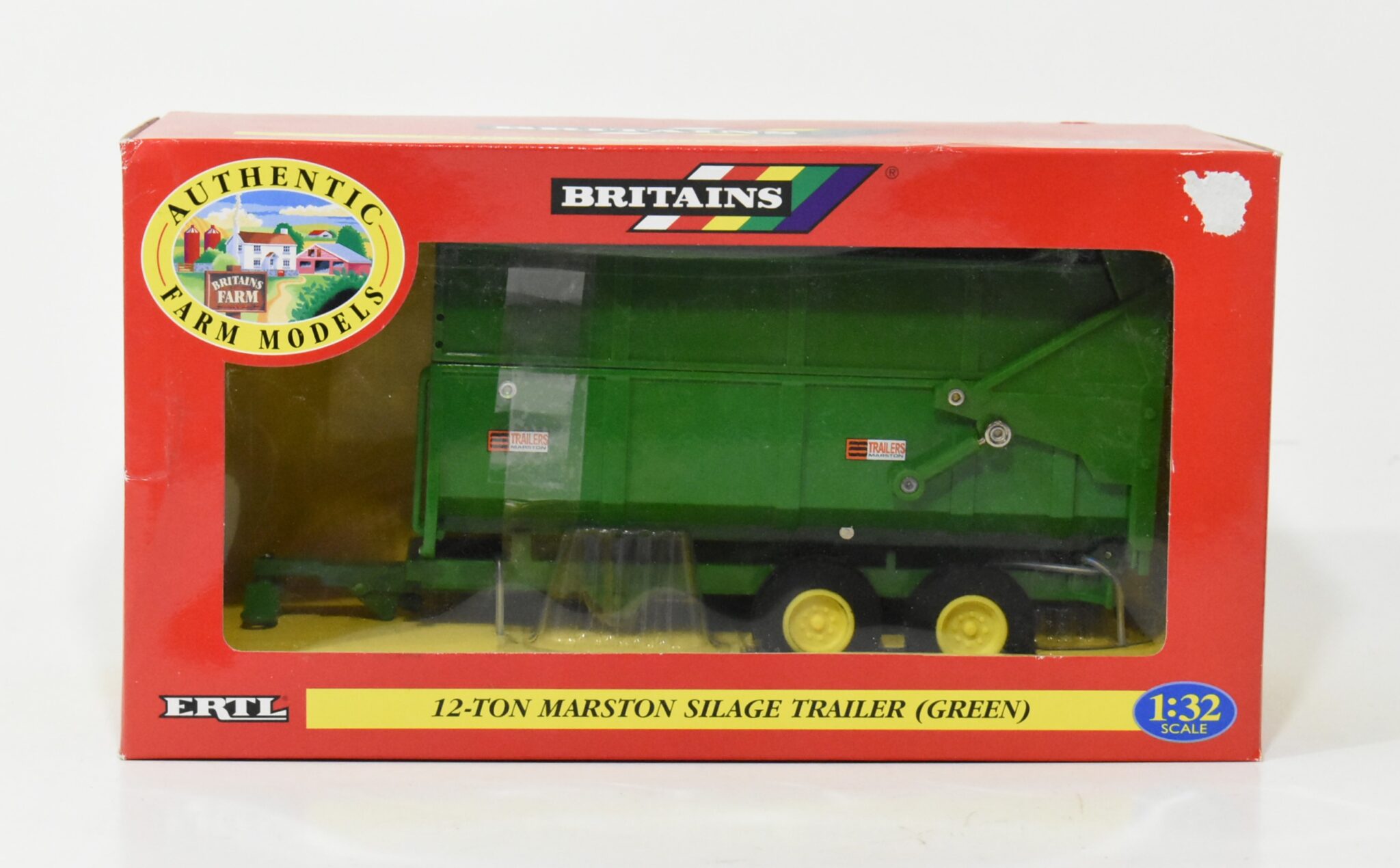1/32 Marston 12 Ton Green Silage Trailer - Dalton's Farm Toys