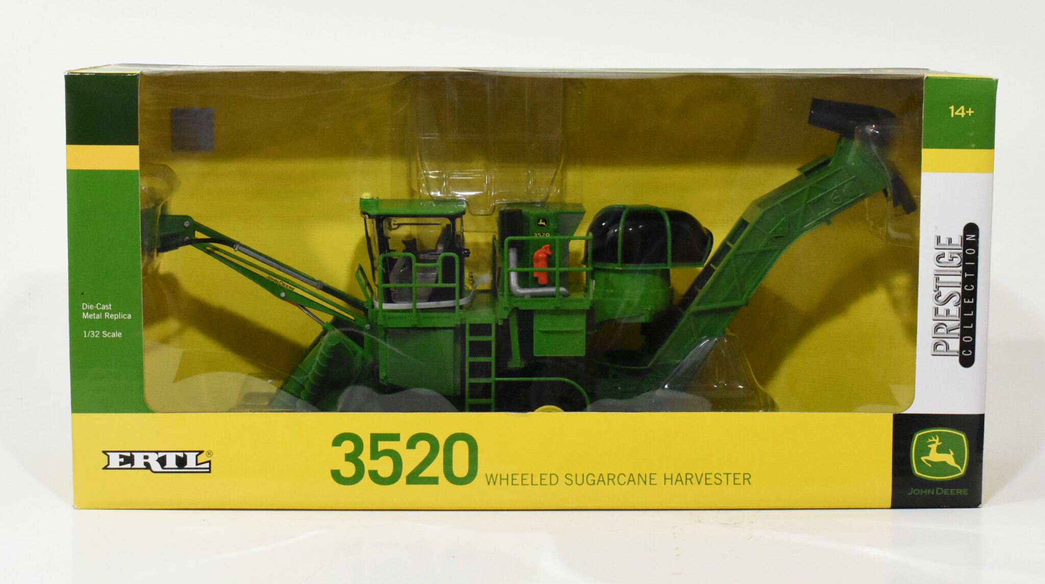 1/32 John Deere 3520 Wheeled Sugarcane Harvester - Dalton's Farm Toys