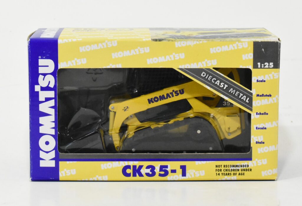 1/25 Komatsu CK35-1 Tracked Skid Steer Loader - Dalton's Farm Toys