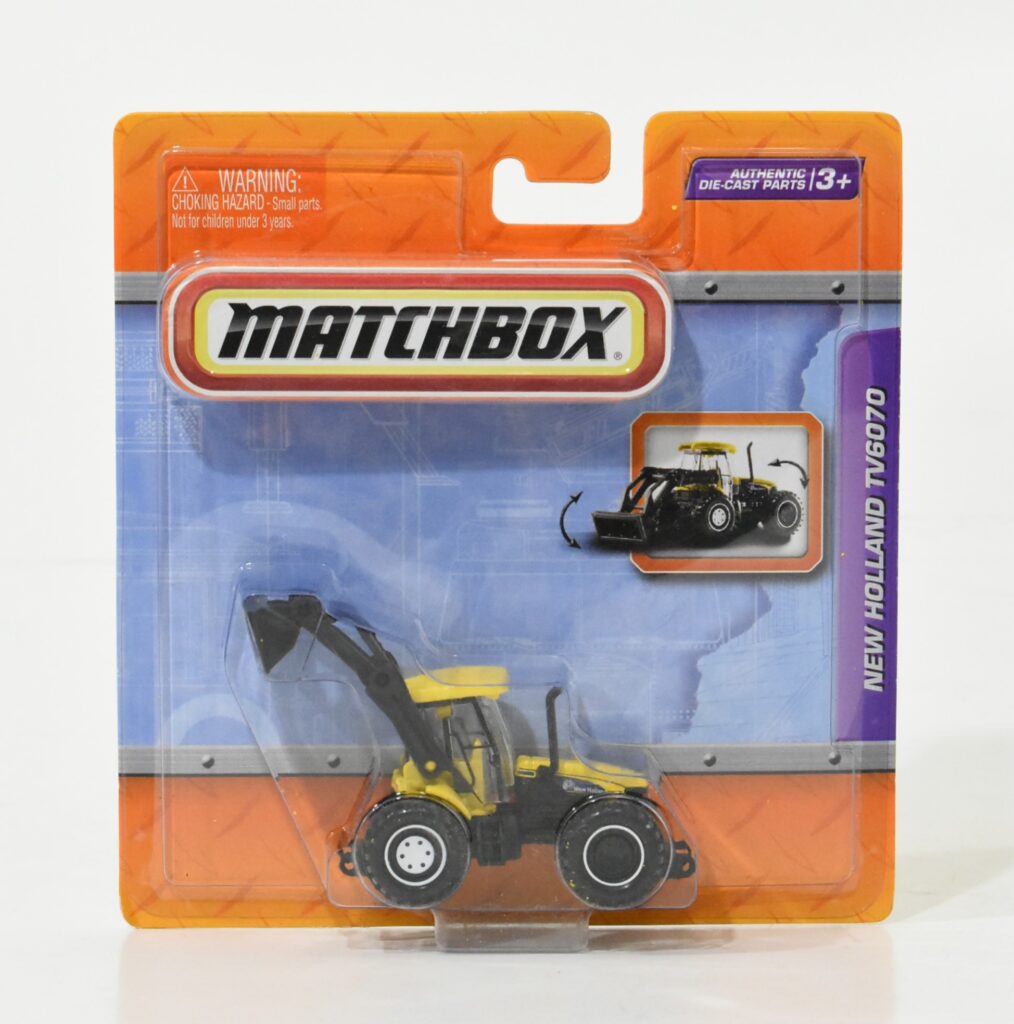 1/87 Matchbox New Holland TV6070 Bi-Directional Yellow Tractor - Dalton ...